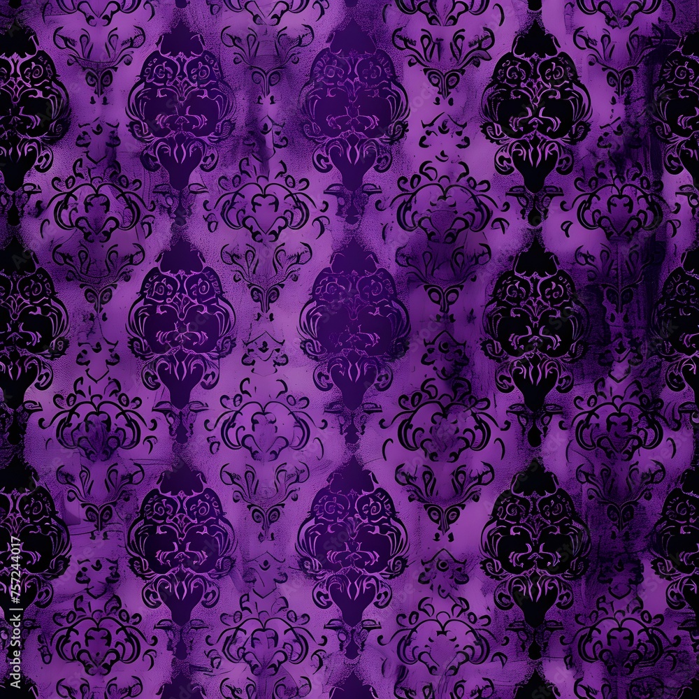 Purple Background: Rich and regal, a repeating pattern of royal purple ...