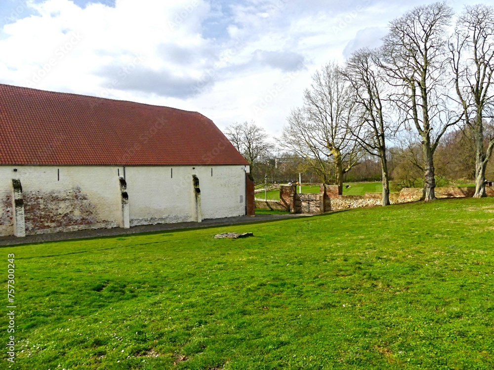 Waterloo, March 2024 - Visit to the Hougoumont farm, emblematic site of ...