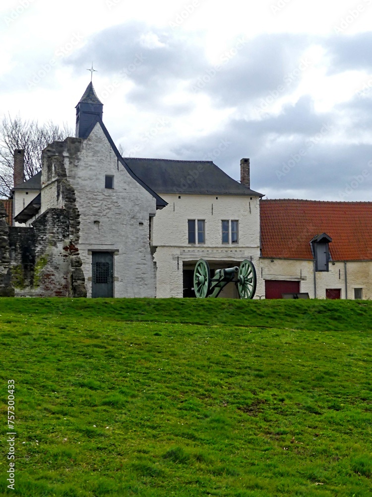 Waterloo, March 2024 - Visit to the Hougoumont farm, emblematic site of ...