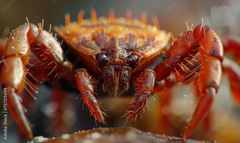 Tick engorged with blood, highlighting the importance of tick ...