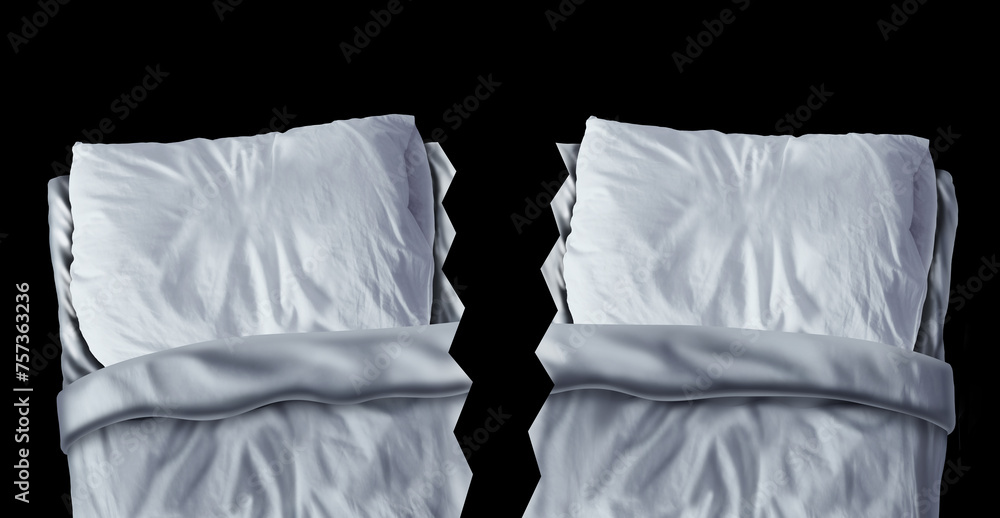 Sleeping Apart as happy couples in separate bedrooms and sleep ...