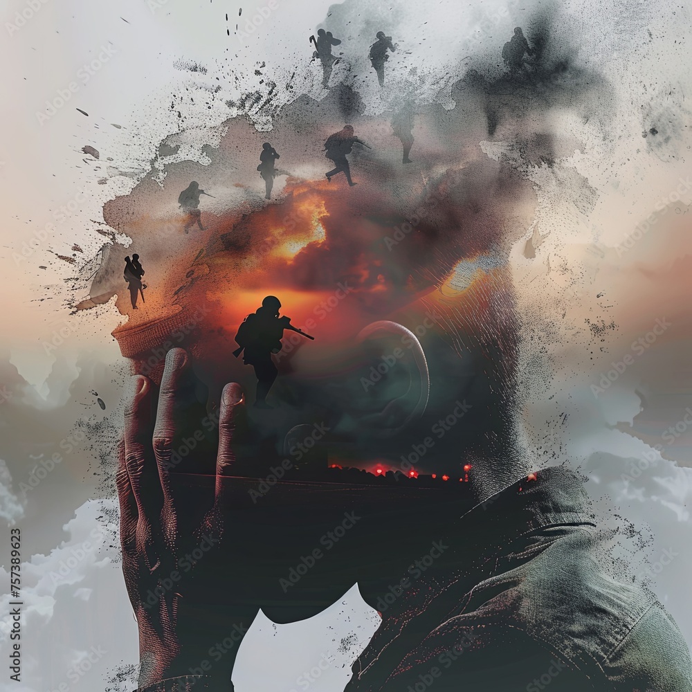 Mental Health Awareness: PTSD Post-Traumatic Stress Disorder, is a ...