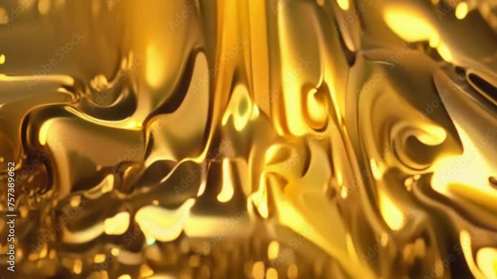 abstract gold liquid. Golden wave background. Gold background. Gold ...