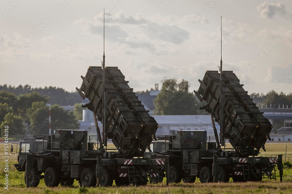 Vilnius Lithuania 2023-07-10 The MIM-104 Patriot is a surface-to-air ...