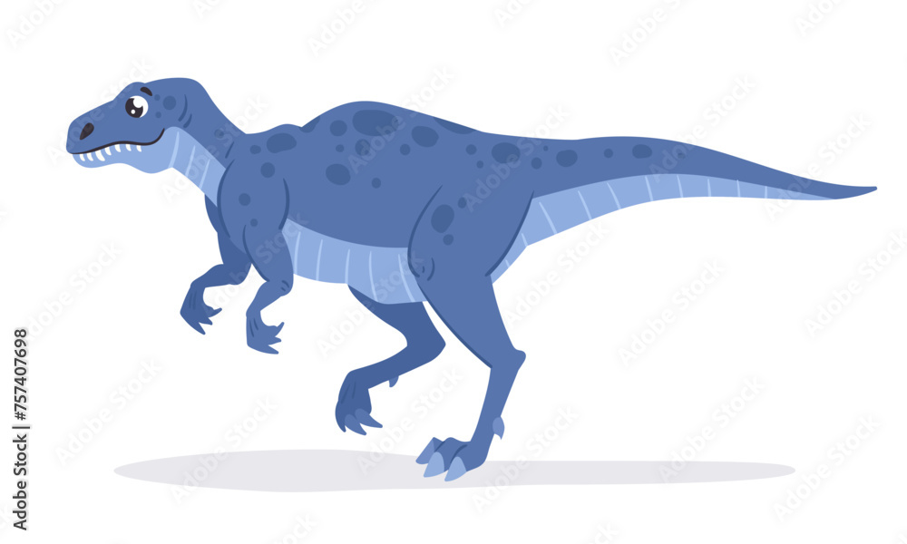 Tyrannosaurus rex predator. Jurassic T-Rex dinosaur, meat-eating ...