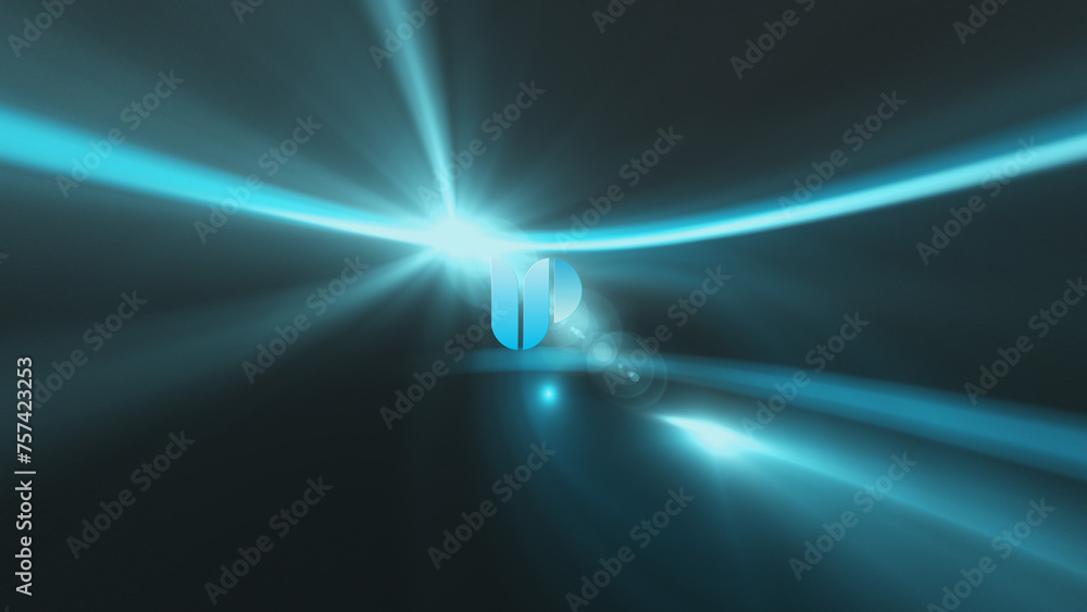 Simple Elegant Clean Flare Logo Reveal Stock Template | Adobe Stock