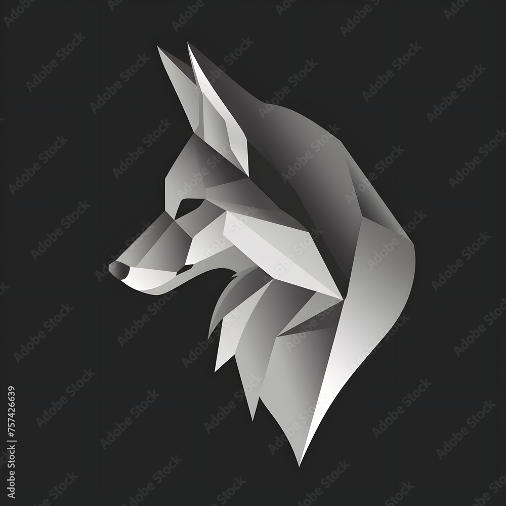 Sleek Fox Emblem: The logo features a modern depiction of a fox, sleek ...