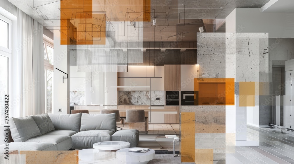 Promotional material for an architectural and construction bureau ...