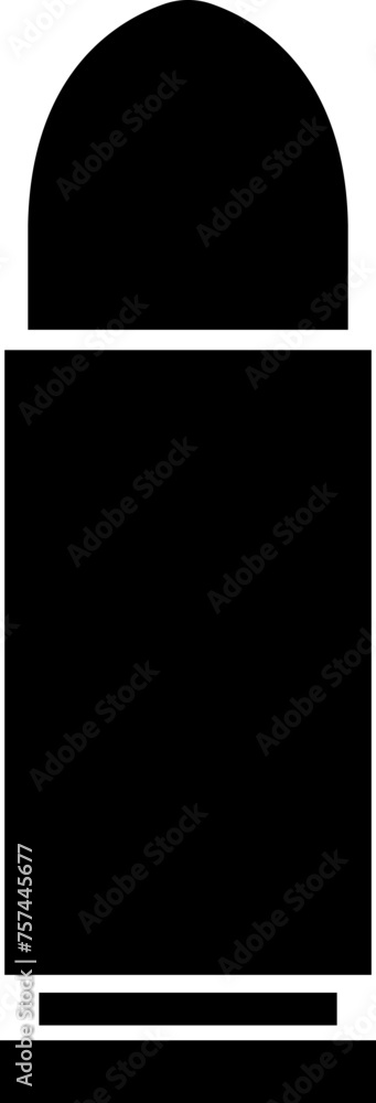 bullets in vintage monochrome style. Design element for logo, label ...