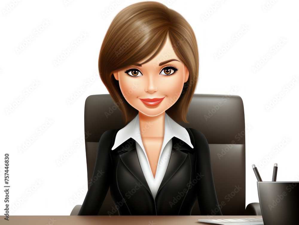 Administrative Assistant isolated on transparent background ...