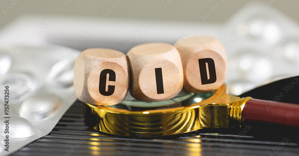 A abreviação CID para Classificação Internacional de Doenças escrita em ...