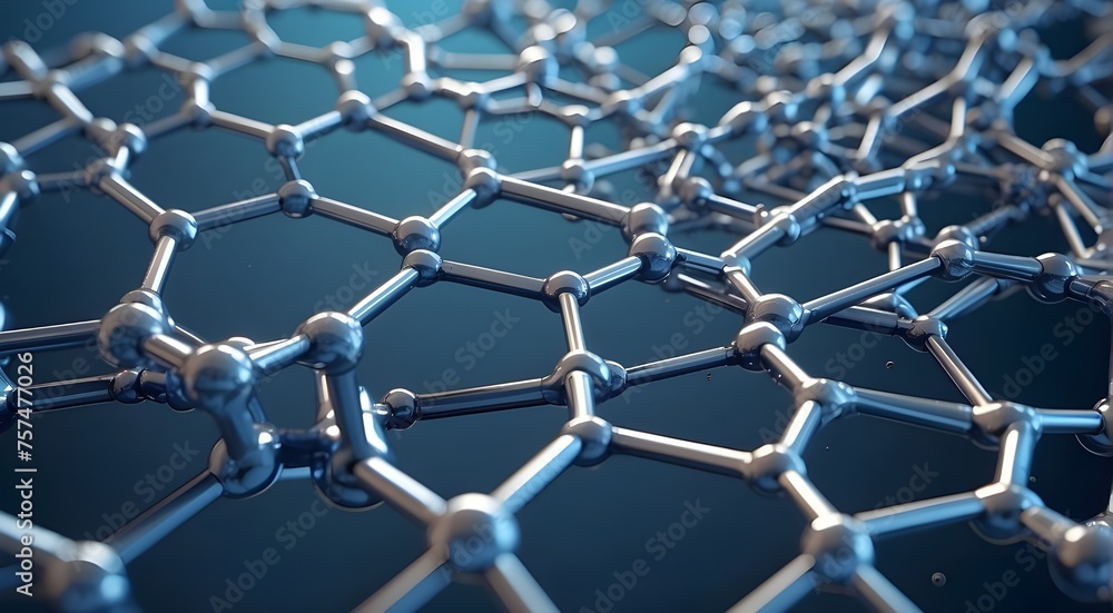 Vector Illustrations Of Molecular Structures 3d Models Of Molecular