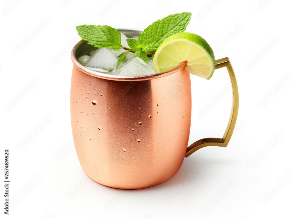 moscow mule isolated on transparent background, transparency image ...