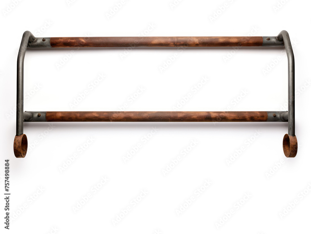 pull-up bar isolated on transparent background, transparency image ...