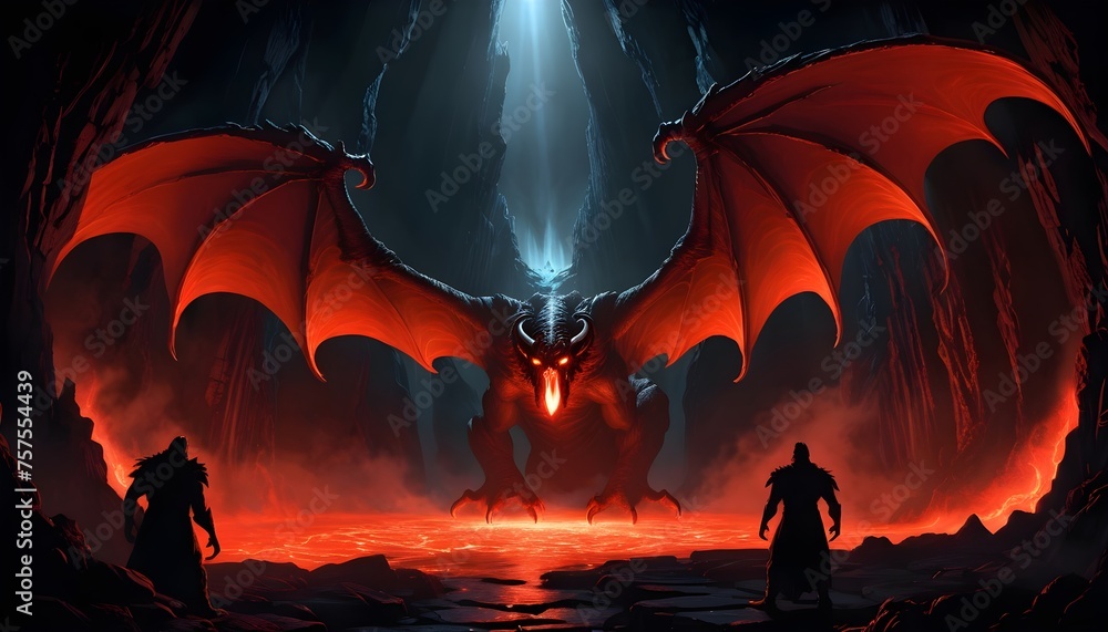 Unleashing Hellfire: The Ferocious Demon of Flames - An Epic Tale of ...