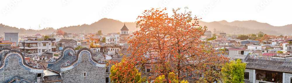 Shiqiao Shawan Ancient Town, Panyu District, Guangzhou City, Guangdong Province, China Stock ...