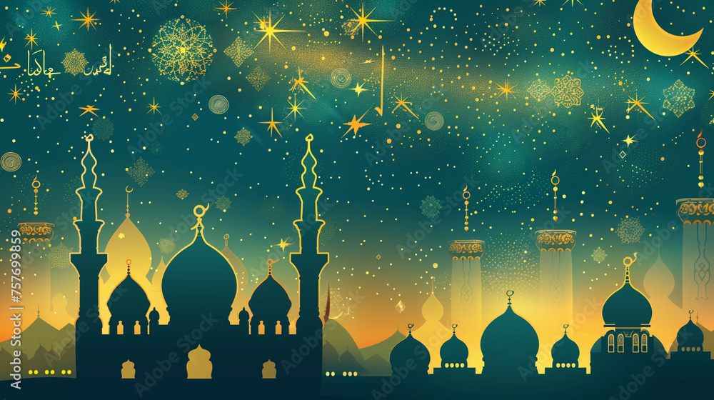 islamic background design Stock Illustration | Adobe Stock