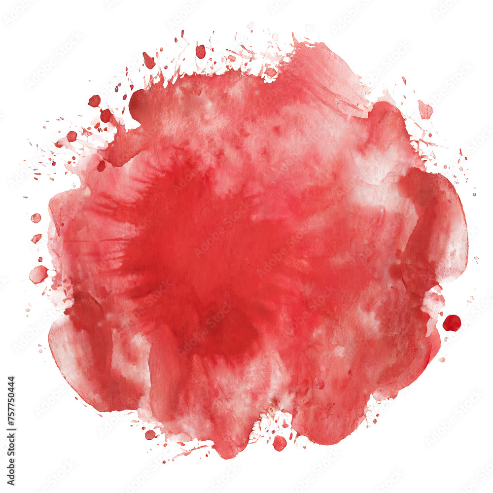 Red wine stain isolated on white background. Realistic wine texture ...