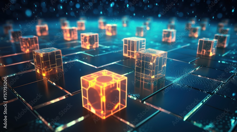 Blockchain technology is a form of database that stores distributed ...