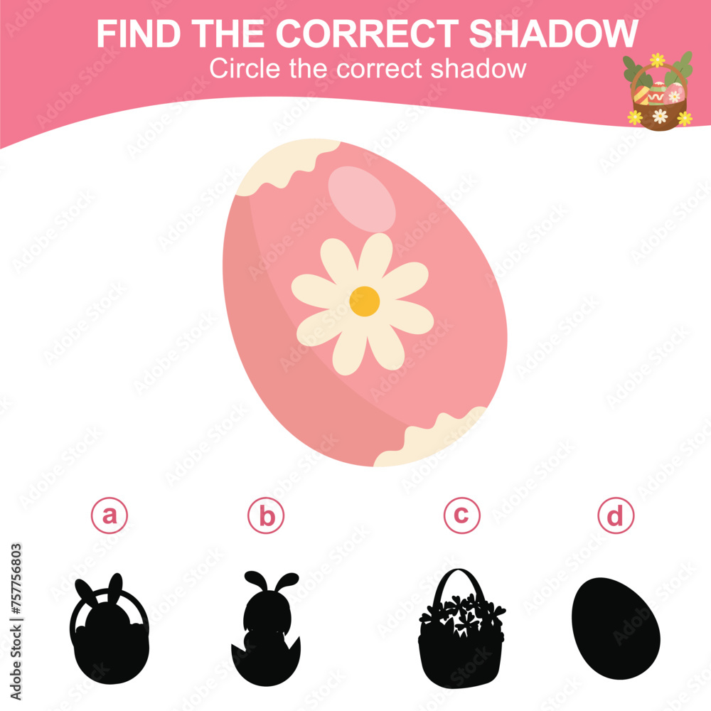 Find the correct shadow. Worksheet for kid. Matching shadow game for ...