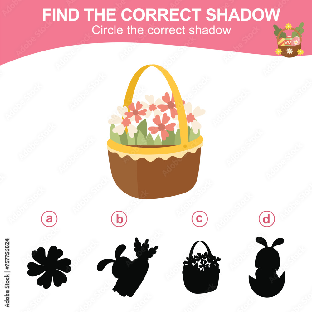 Find the correct shadow. Worksheet for kid. Matching shadow game for ...