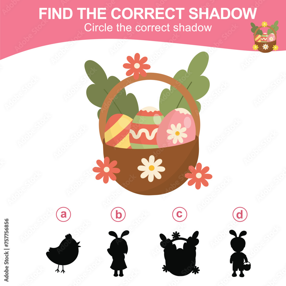 Find the correct shadow. Worksheet for kid. Matching shadow game for ...