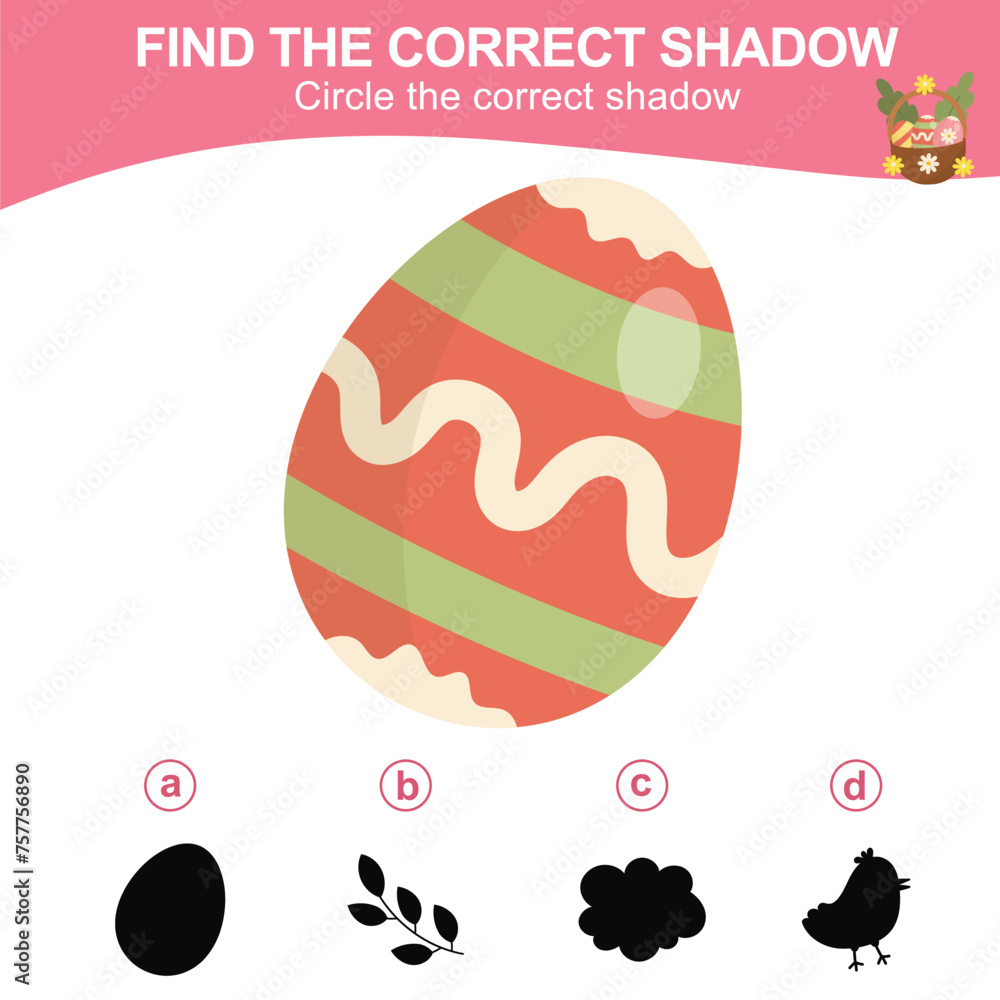 Find the correct shadow. Worksheet for kid. Matching shadow game for ...
