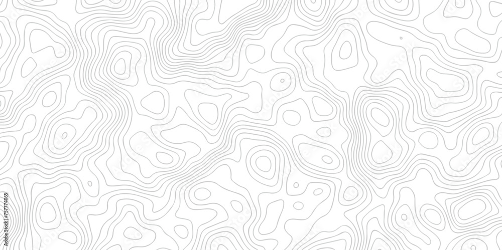 White wave paper curved reliefs abstract background. The topographic ...