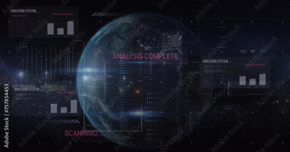 Image of computer language, graphs, texts and lens flare against ... Image of computer language, graphs, texts and lens flare against ...