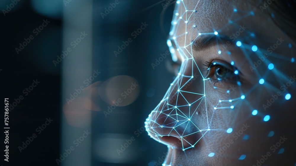 Biometric scanner intertwining with facial recognition system ...