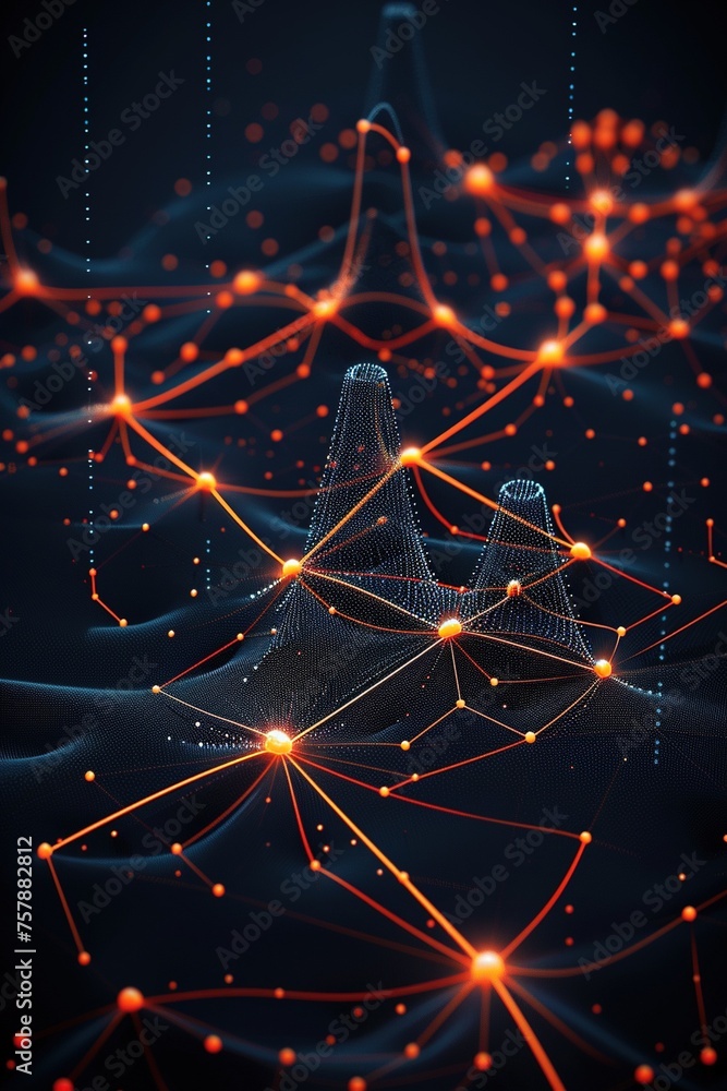 Abstract Data Visualization Book Cover Insightful Data Visions Unraveling Patterns And Trends