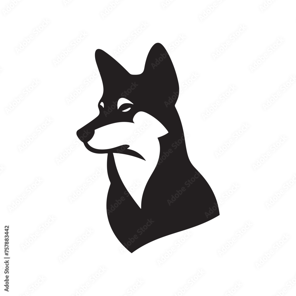 Dingo Silhouette Vector: Dynamic Designs for Wildlife Enthusiasts and ...