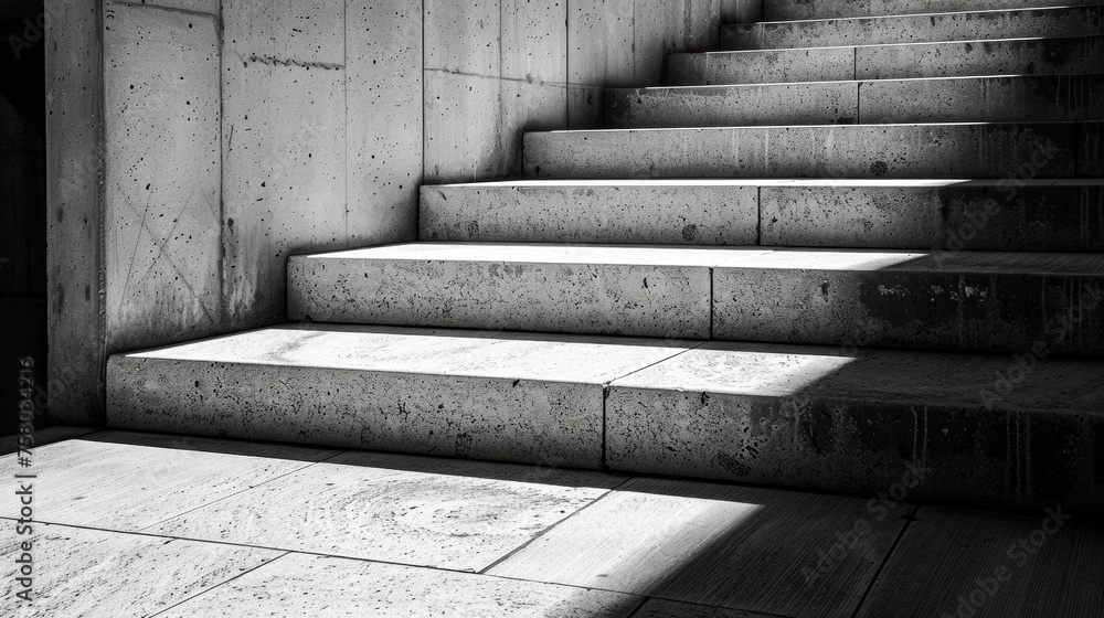 Stark monochrome architectural details showcasing the contrast of light ...