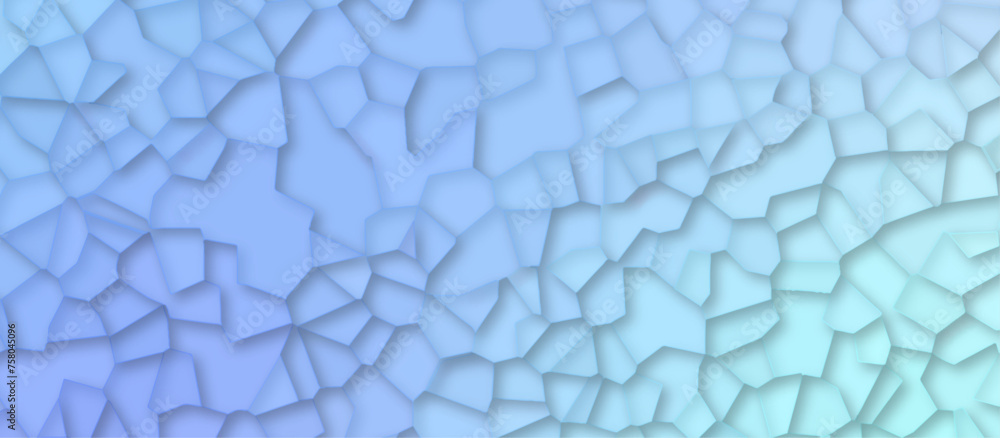 blue stains broken glass tile background textrue. geometric pattern ...