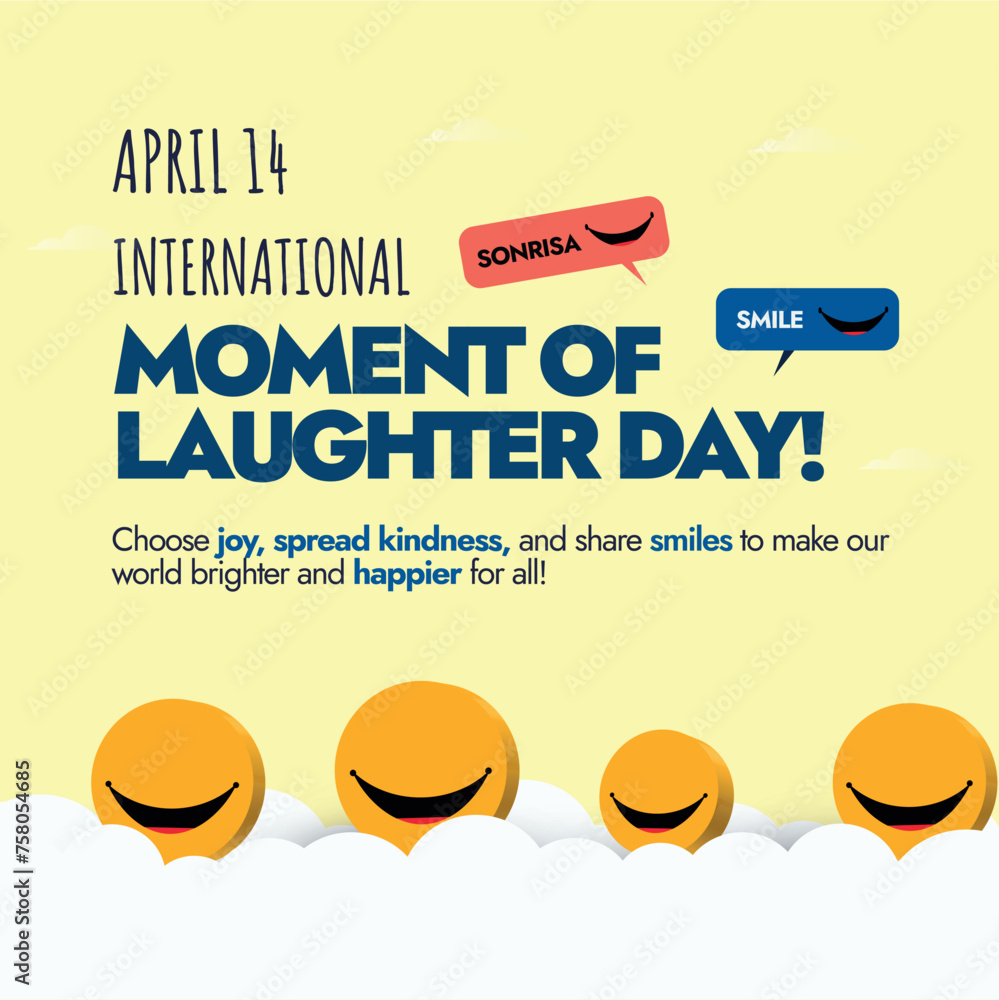 International Moment of laughter day.14th April international moment of ...