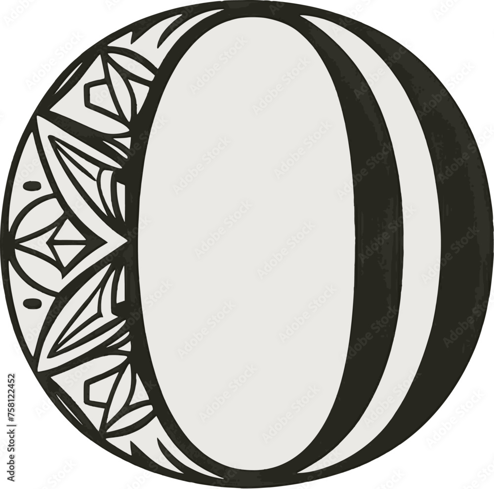 Modern logo design featuring a solid-colored letter "O", set against a ...