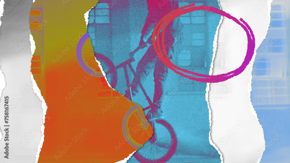 Ripped Paper Transition Stock Template | Adobe Stock