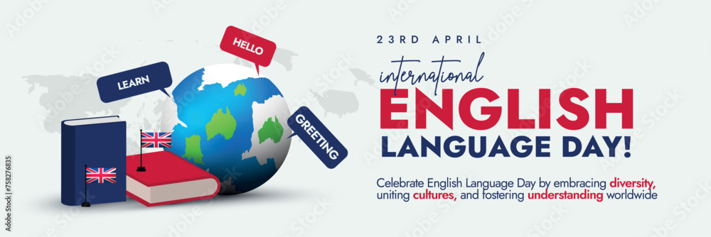 International English Language day. 23rd April International English ...