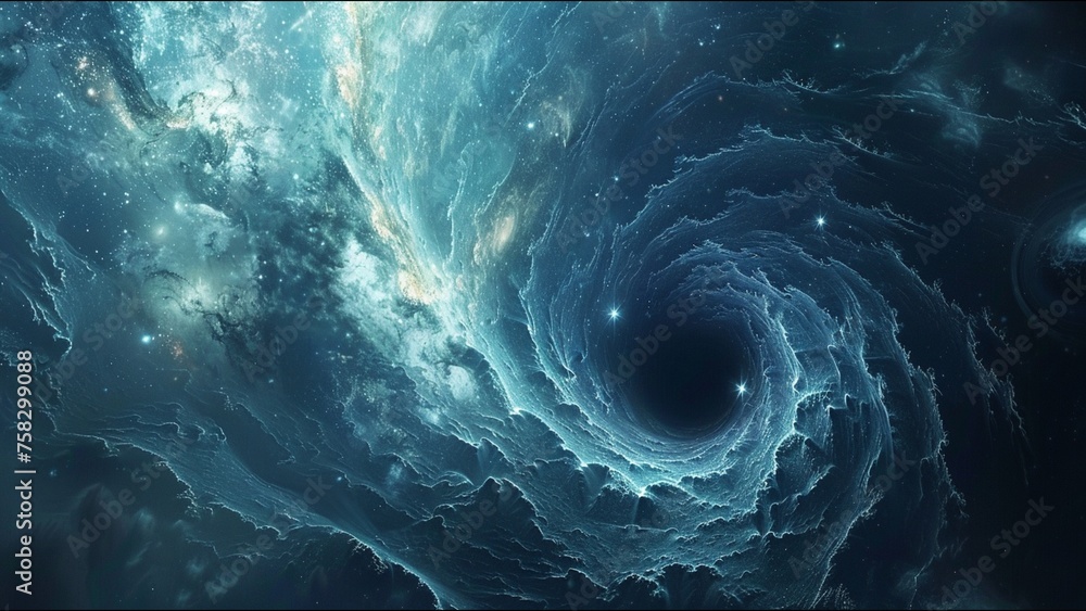 Black Hole Cosmic Event Horizon Ripple In Spacetime Wormhole Gravity