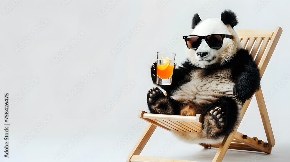 cute panda logo animal Stock Photo | Adobe Stock