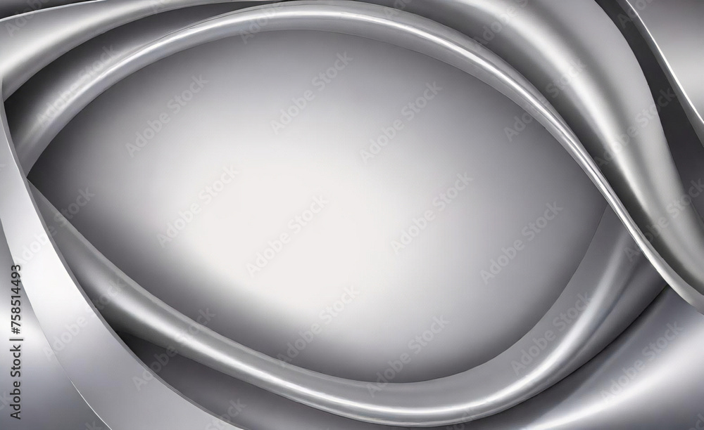 Feche a textura de metal líquido brilhante na cor cinza prateado com ...