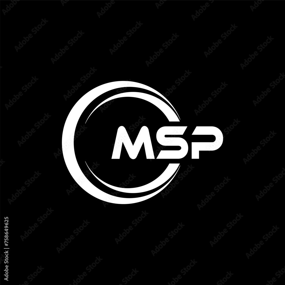 MSP Logo Design, Inspiration for a Unique Identity. Modern Elegance and ...