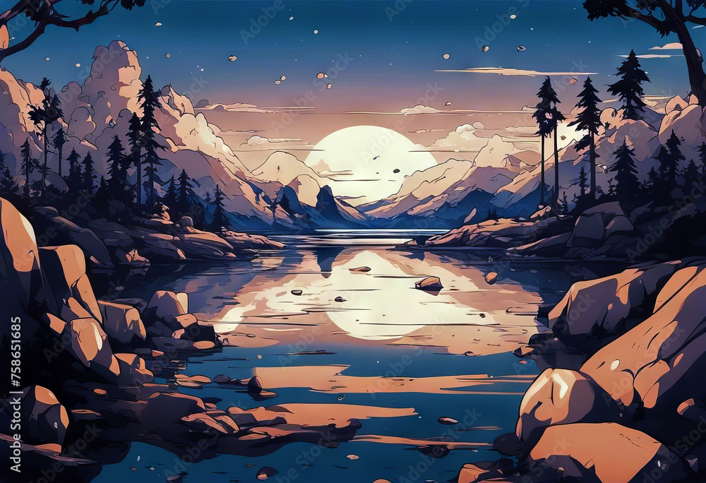 Alpha (Transparent) Channel 4K Hand Drawn Cartoon Liquid Transition ...