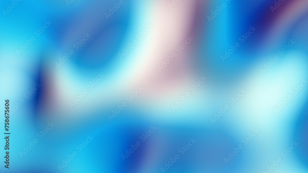 Blue Blurred transparent gradient background. Transparent png overlay ...