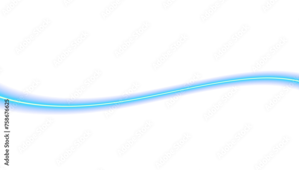 Energy lines with transparent gradient background. Elegant rainbow ...