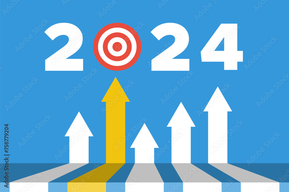 Poster 2024 year goal – Wall Art | UkPosters