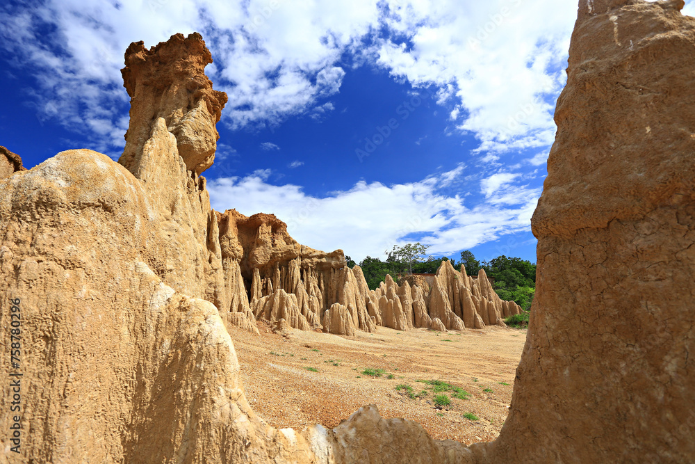 Beautiful weird looking natural structures of Kok Sua (Tiger’s Den) in ...