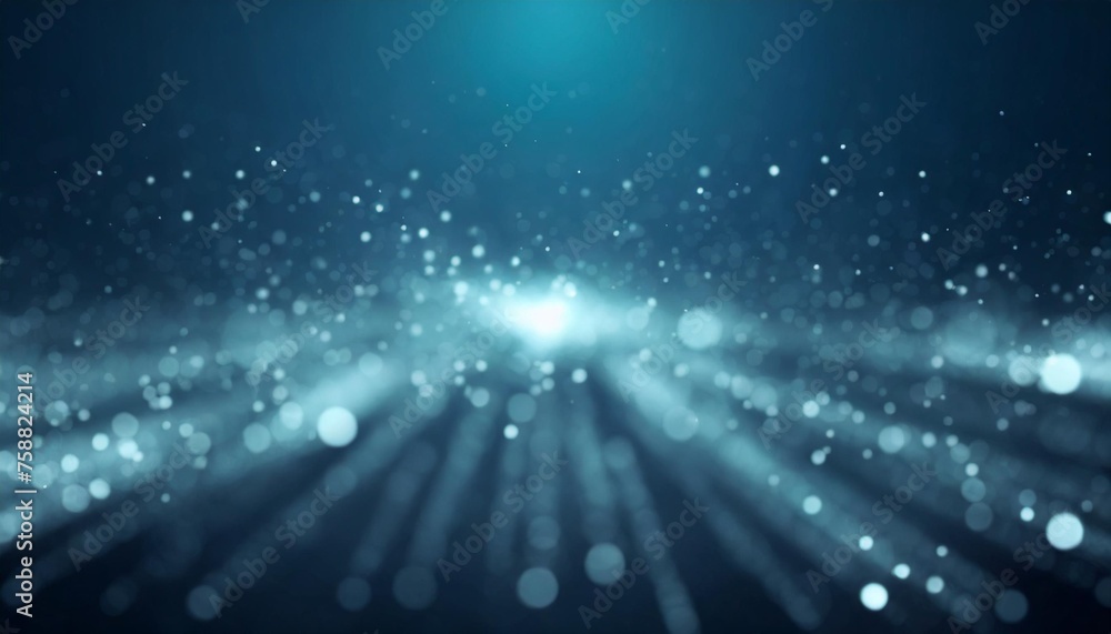 dark blue abstract animation background with moving and flicker ...