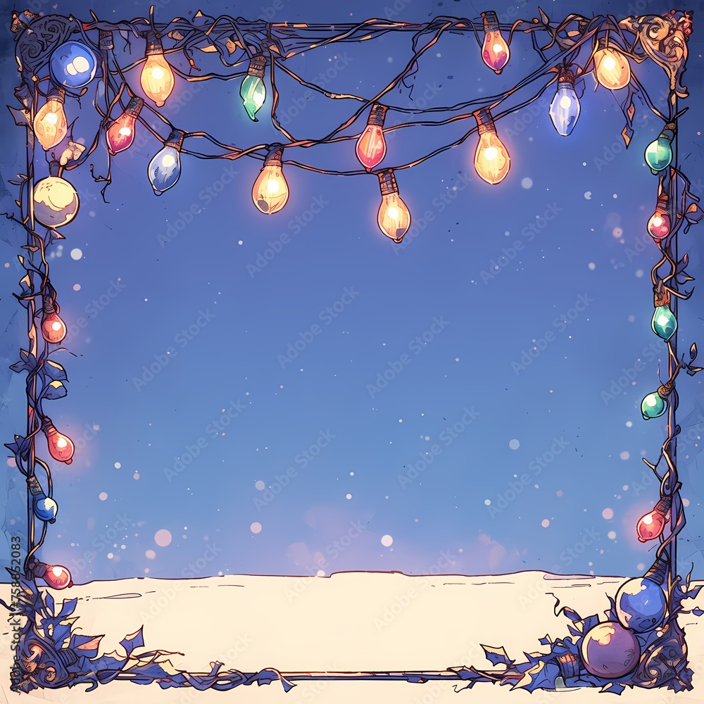 Create a Stylish Ad Campaign with This Unique Illustrated Frame - Ideal ...