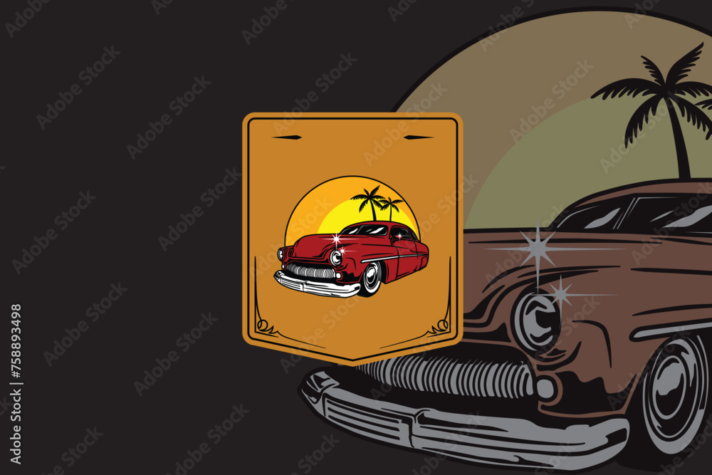 Classic car logos show the timeless beauty and luxury of ancient ...
